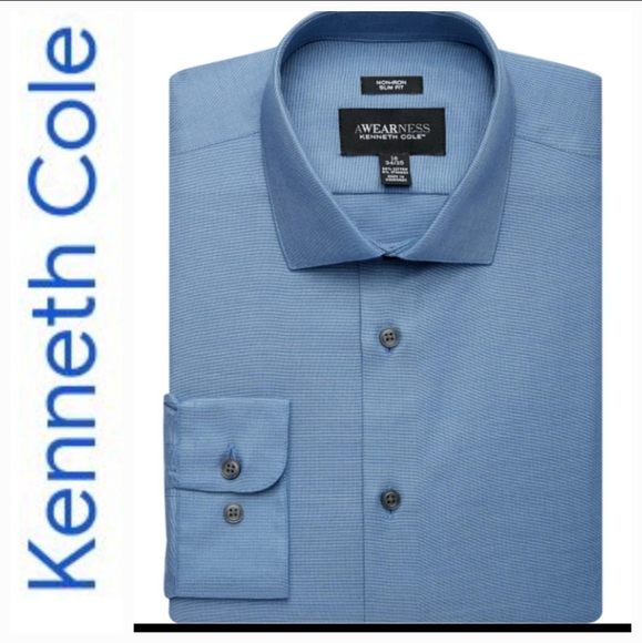 Kenneth Cole | Shirts | Kenneth Cole Awearness Extreme Slim Fit | Poshmark